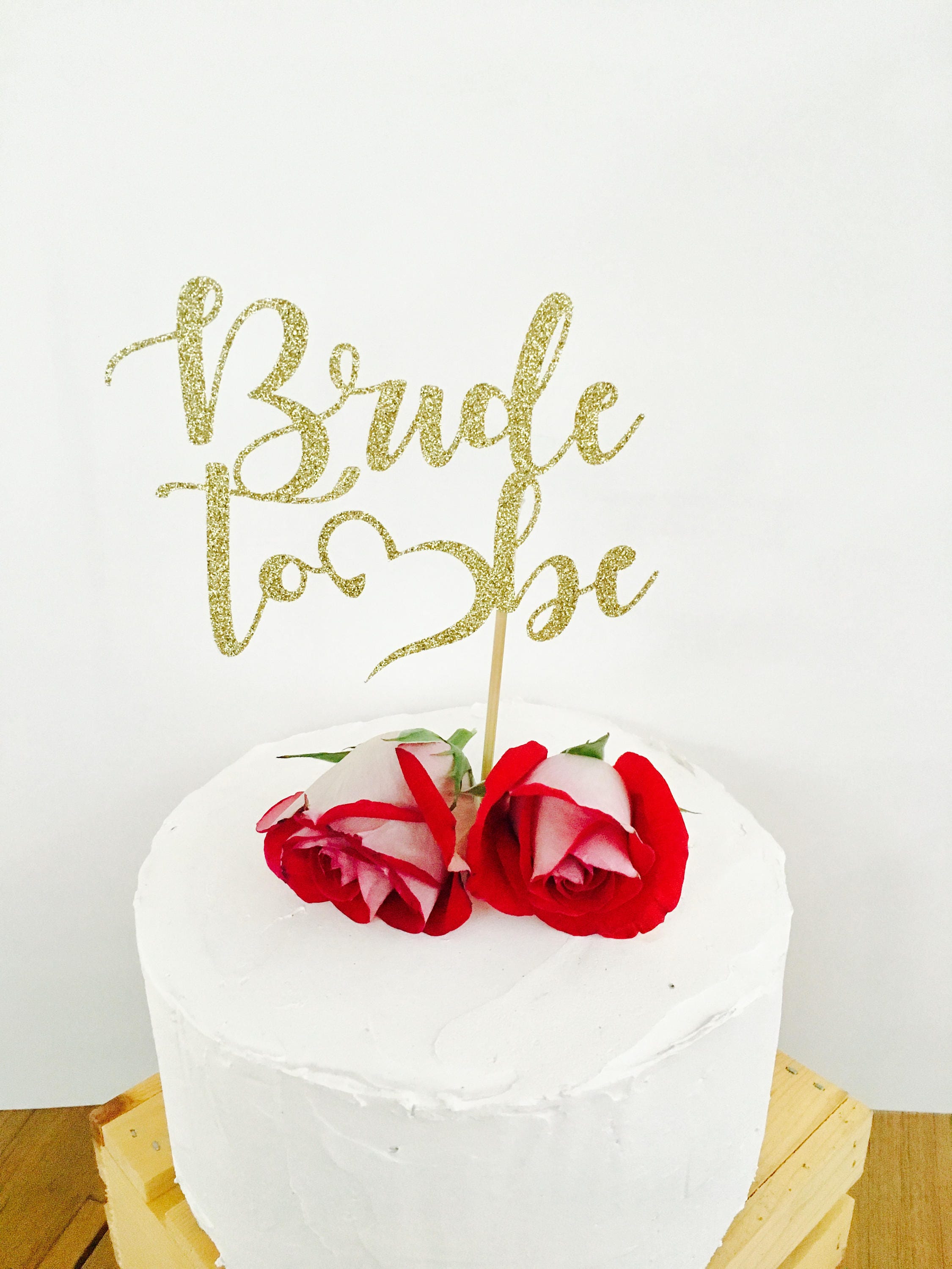 Bride to Be Cake Topper, Bridal Shower Cake Topper, Bridal Shower ...