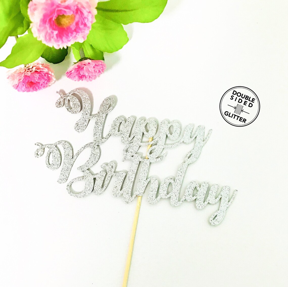 Happy Birthday Cake Topper Birthday Topper Custom Cake - Etsy
