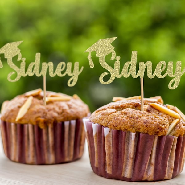 Graduation Cupcake Topper - Etsy