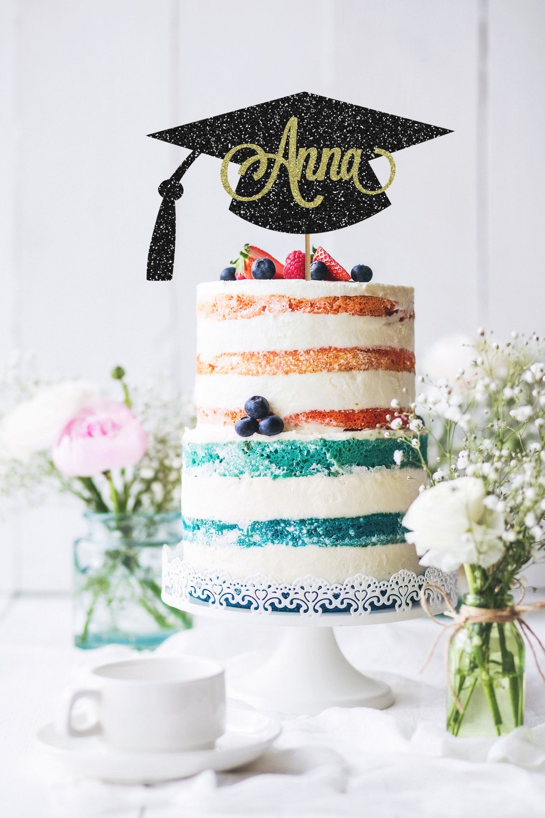 Custom Graduation Cake Topper, Graduation Cake Topper 2019, Graduation ...