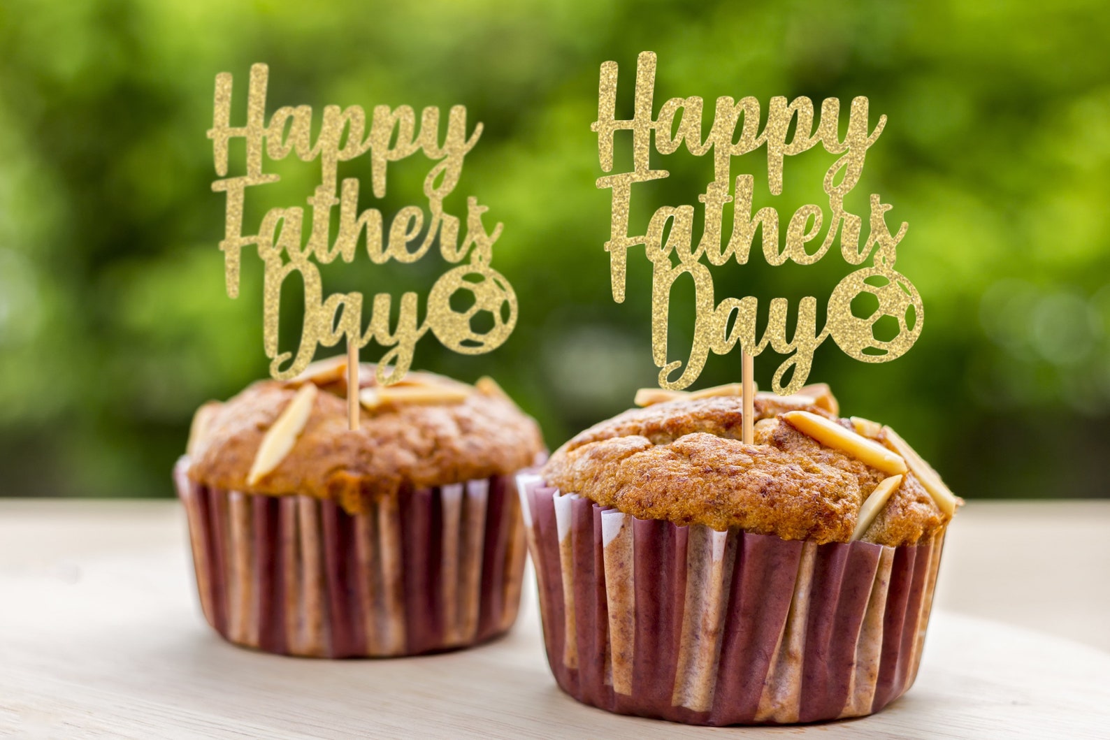 Father’s Day Cupcake Toppers, Custom Cupcakes, Father’s Day Decorations ...