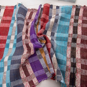 Rag Rug Handmade / Colorful Rag Rug/ Antique Rag Rug/ European Rag Rug ...