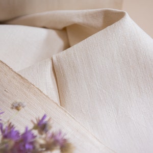 Bolt of Vintage Fabric / Bolt Linen Fabric / Roll Upholstery Hand Loomed / Linen by the ROLL ...