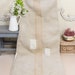 Grain Sack Patch Faded Tan Stripes | Antique Grain Sack Fabric ...