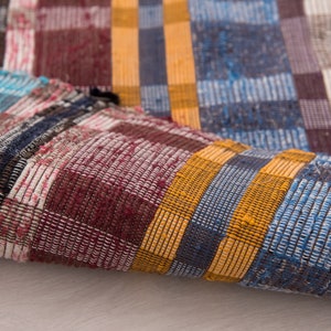 Rag Rug Handmade / Colorful Rag Rug/ Antique Rag Rug/ European Rag Rug ...