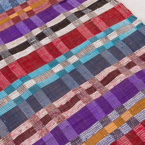 Rag Rug Handmade / Colorful Rag Rug/ Antique Rag Rug/ European Rag Rug ...