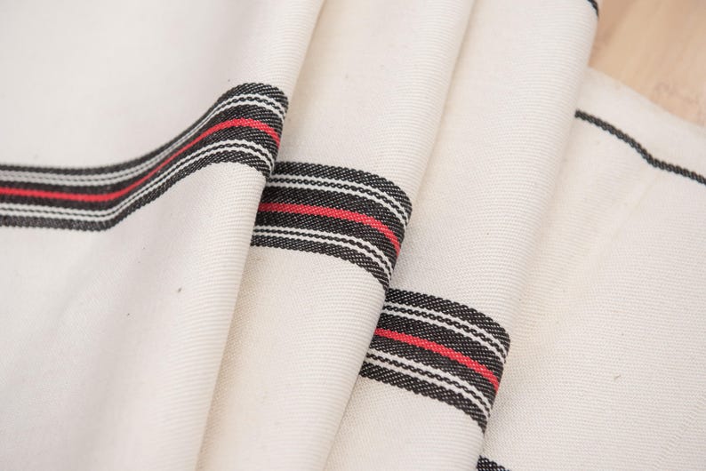 Grain Sack Table Runner Rustic Runner Long Grain Sack Black - Etsy