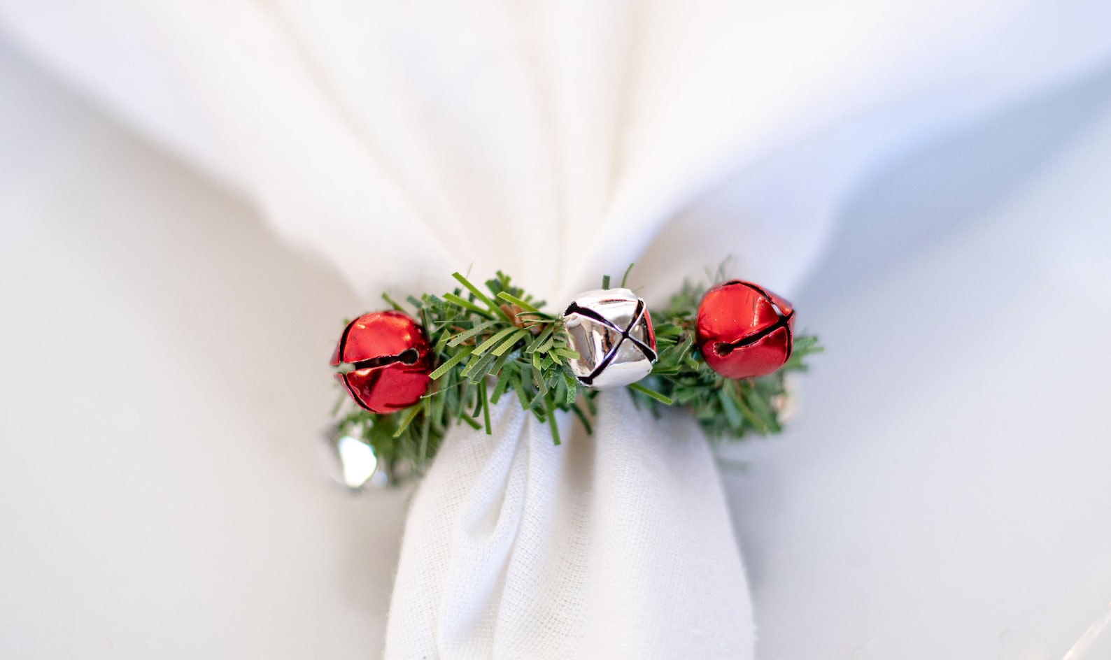 Christmas Place-setting Jingle Bells Napkin Rings Christmas - Etsy