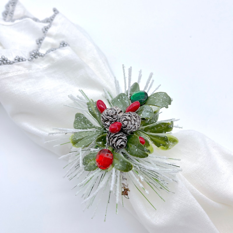 Christmas Napkin Rings - Etsy