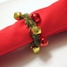 Jingle Bells Napkin Rings, Christmas Napkin Ring, Christmas Table Decor ...