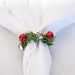 Christmas Place-setting, Jingle Bells Napkin Rings, Christmas Napkin ...