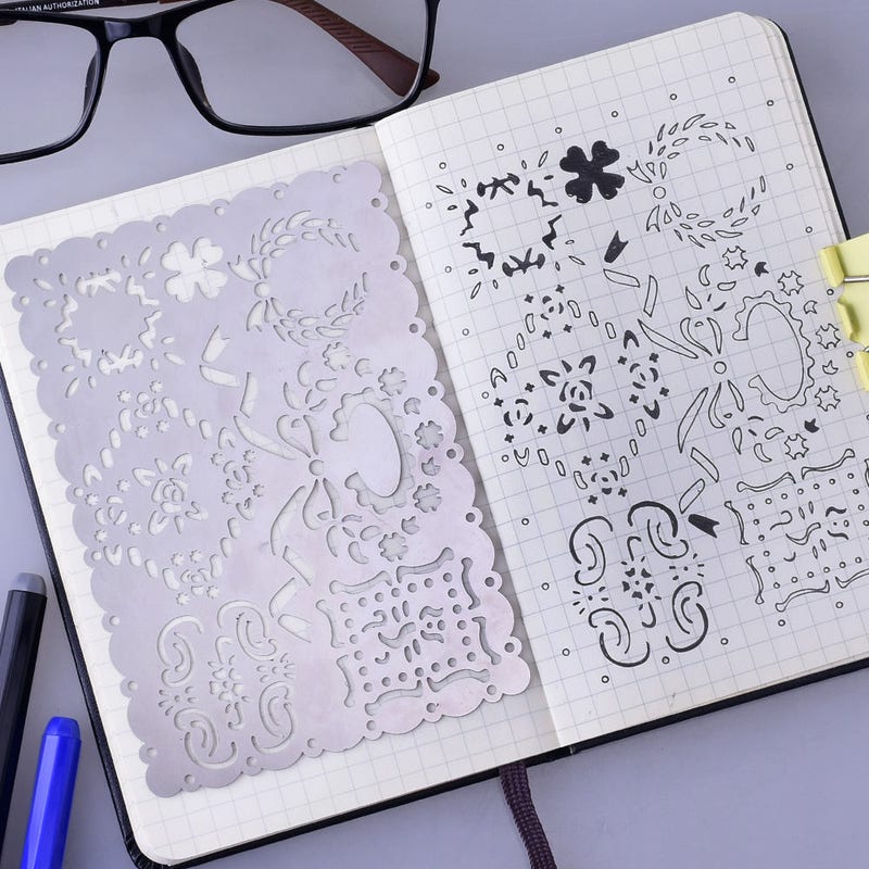 Planner Stencil - Etsy