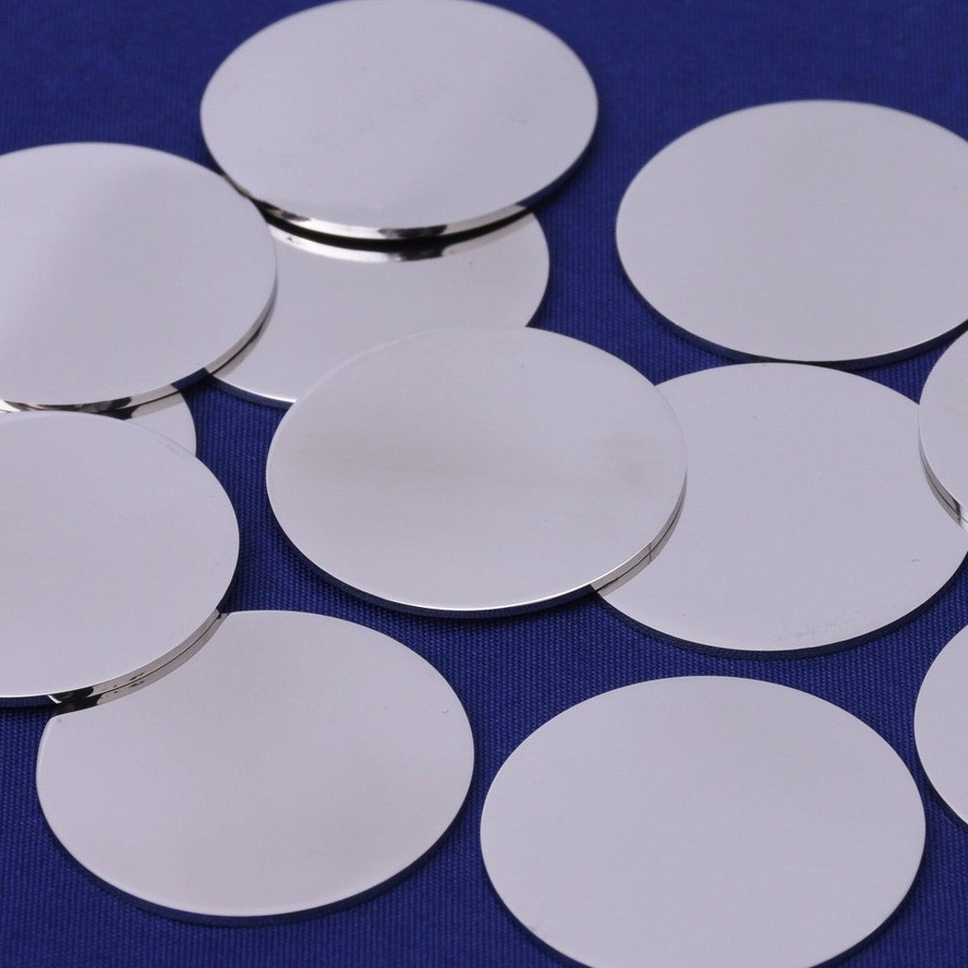 About 1/2"(13mm) Tibetara® Stainless Steel Round Stamping Discs ...