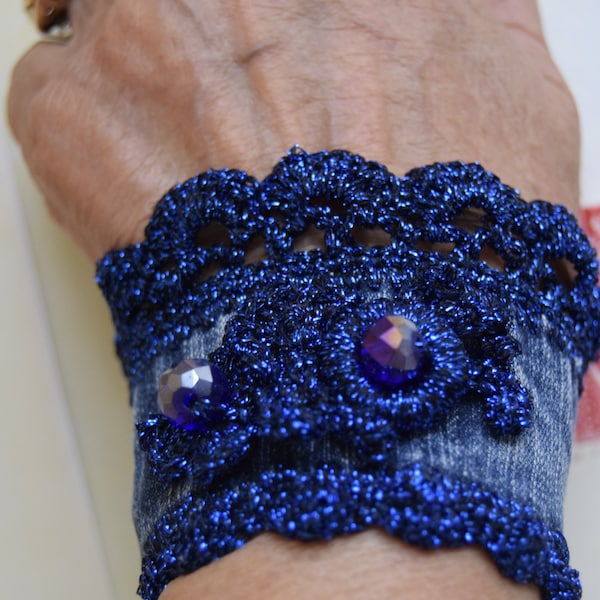 Jeans Bracelet - Etsy