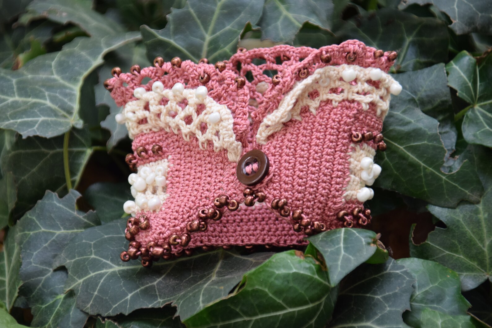 Crochet Lace,beaded Cuff Bracelet,romantic Boho,hipster Bracelet,boho ...