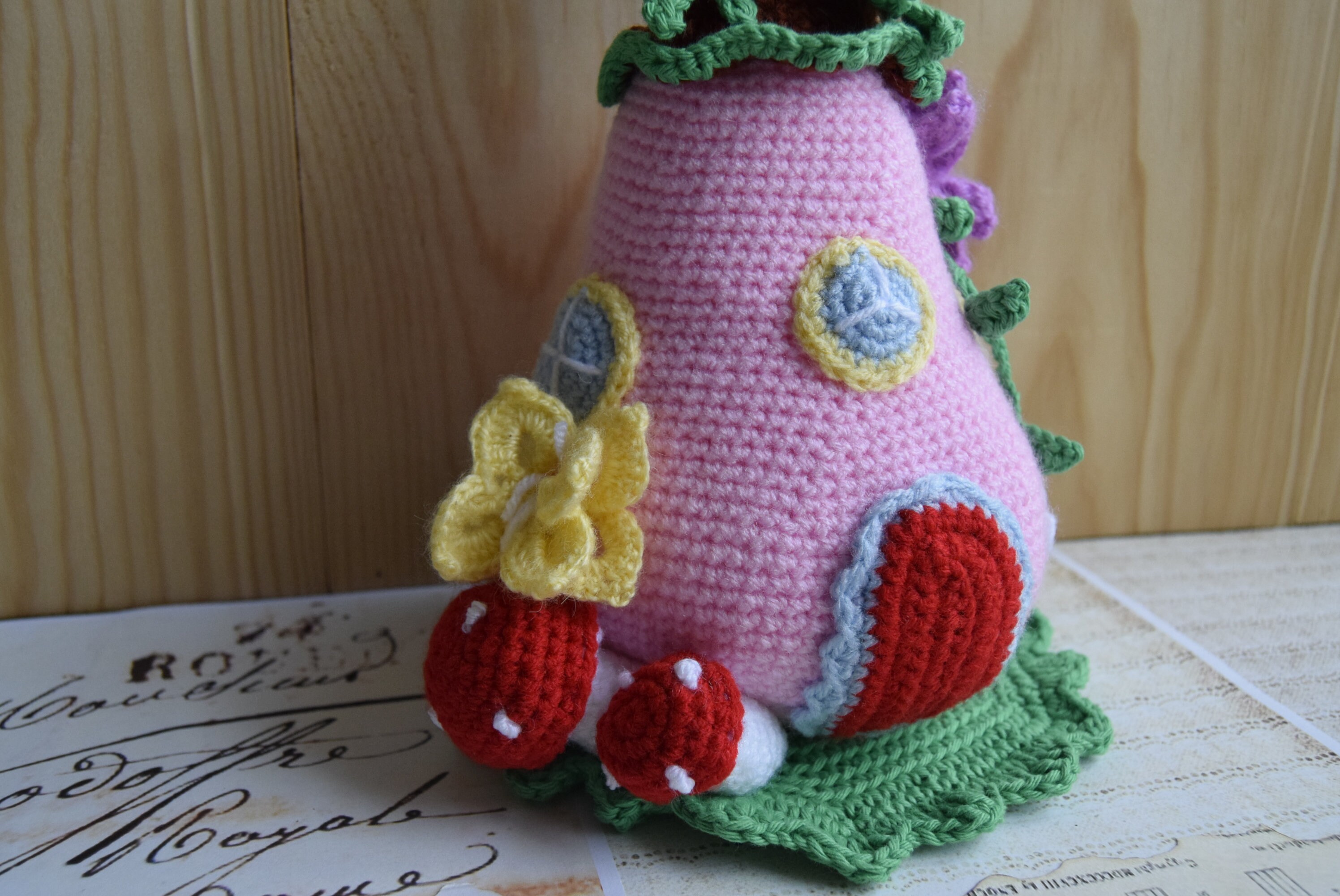 Crochet Fantasy House, Forest House, Crocheting, Interior House ...