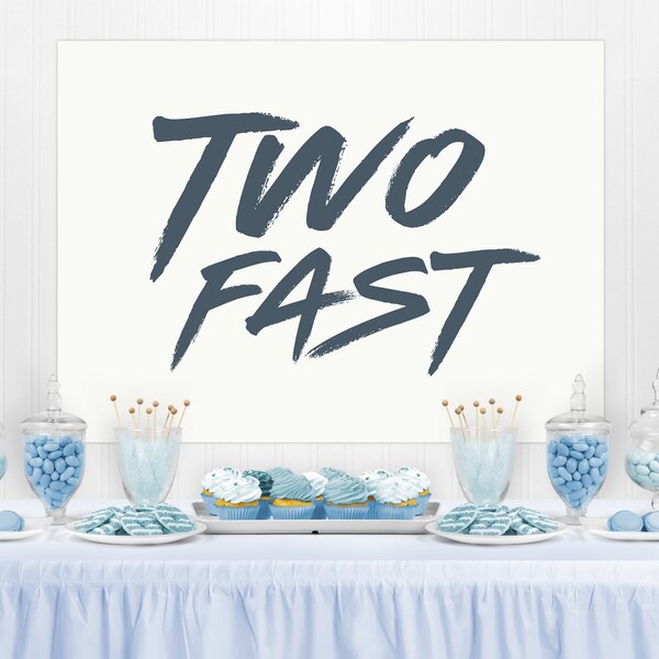 Two Fast Birthday - Etsy