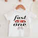 Fast One Birthday Shirt, 1st Birthday Shirt, Race Car Birthday Party ...