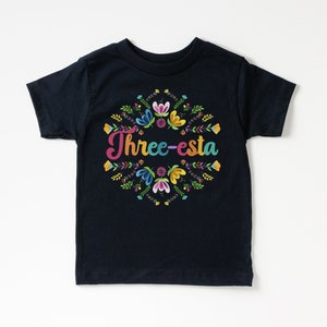 Fiesta 3rd Birthday Shirt, Three-esta Birthday Shirt, 3rd Birthday Outfit, Threeesta Birthday ...