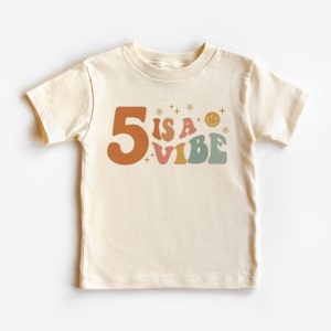 Five is a Vibe Family Shirts - Vibin' Mama Daddy, 5th Five is a Vibe Family Shirts - Vibin' Mama Daddy, 5th