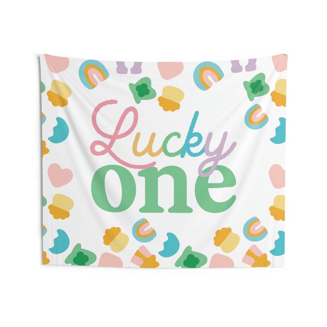 Lucky Charms Birthday Backdrop St Patricks Day Birthday - Etsy