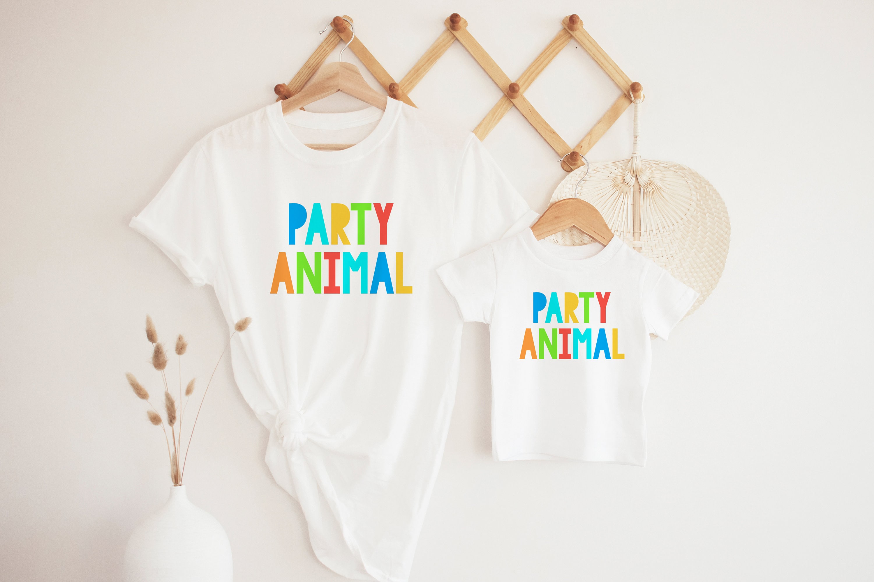 Party Animal Birthday Shirt: Zoo Animals Kids Tee - Etsy