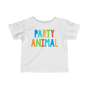 Party Animal Birthday Shirt: Zoo Animals Kids Tee - Etsy
