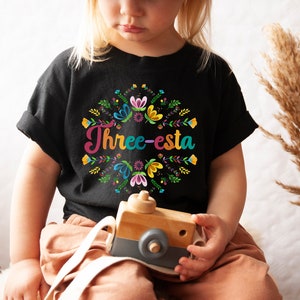 Fiesta 3rd Birthday Shirt, Three-esta Birthday Shirt, 3rd Birthday Outfit, Threeesta Birthday ...