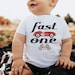 Fast One Birthday Shirt, 1st Birthday Shirt, Race Car Birthday Party ...