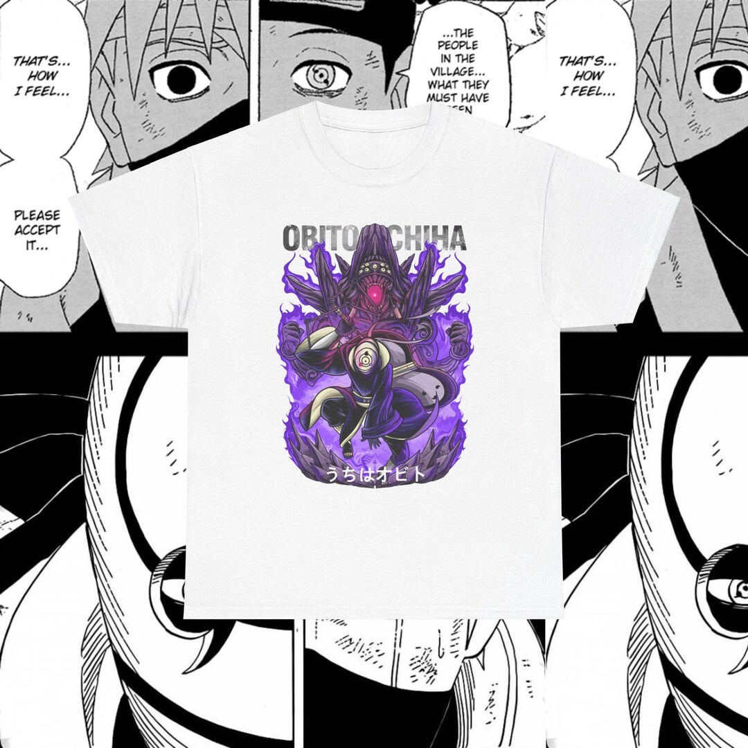 Obito Uchiha Tee - Etsy