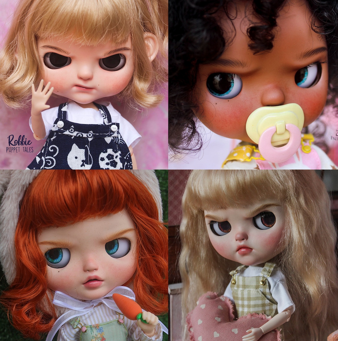 Pre-order Custom Angry Blythe Doll - Etsy
