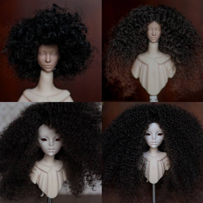 Synthetic Doll Hair - Etsy