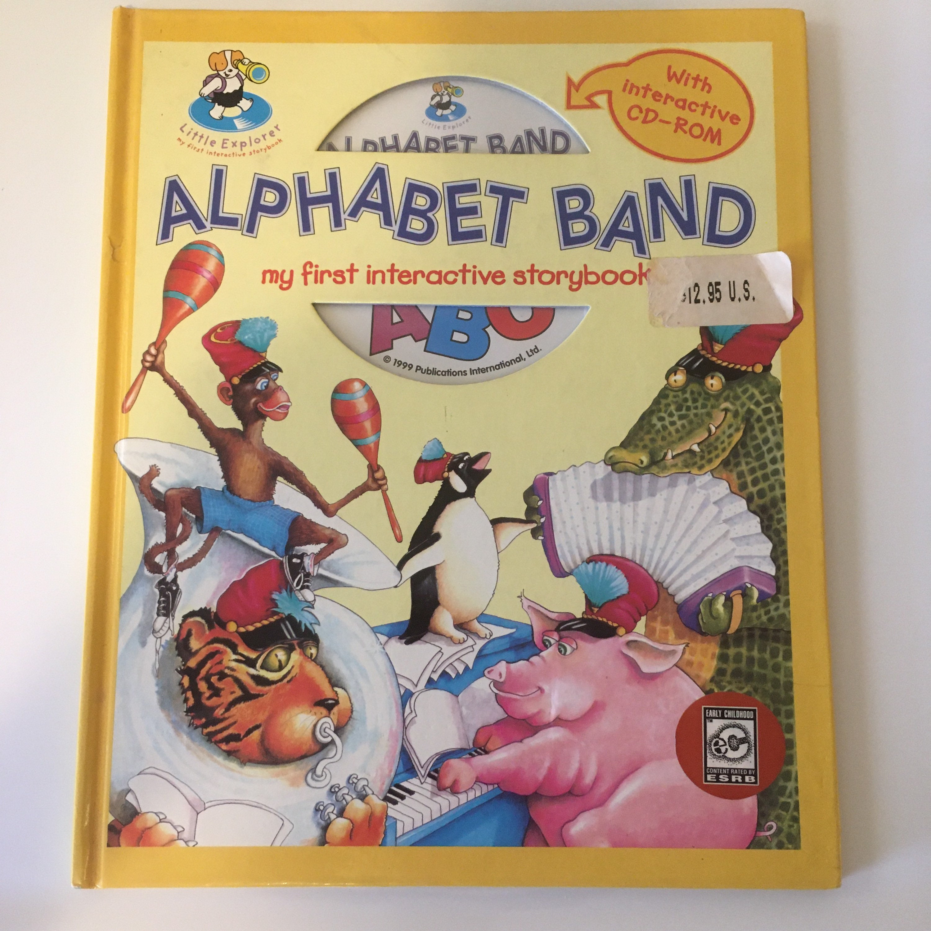 Vintage Alphabet Band Book Interactive Storybook Childrens - Etsy.de
