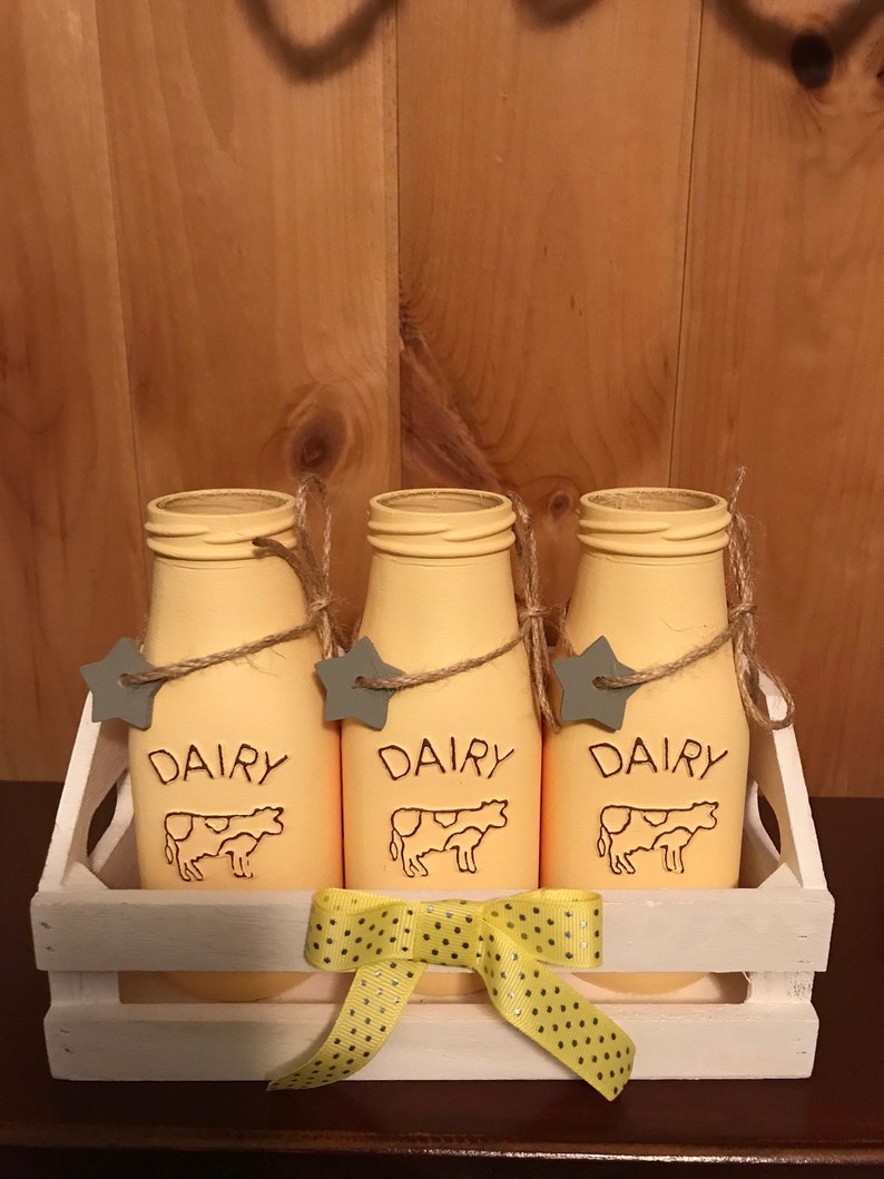 Milk Bottle Caddy - Etsy