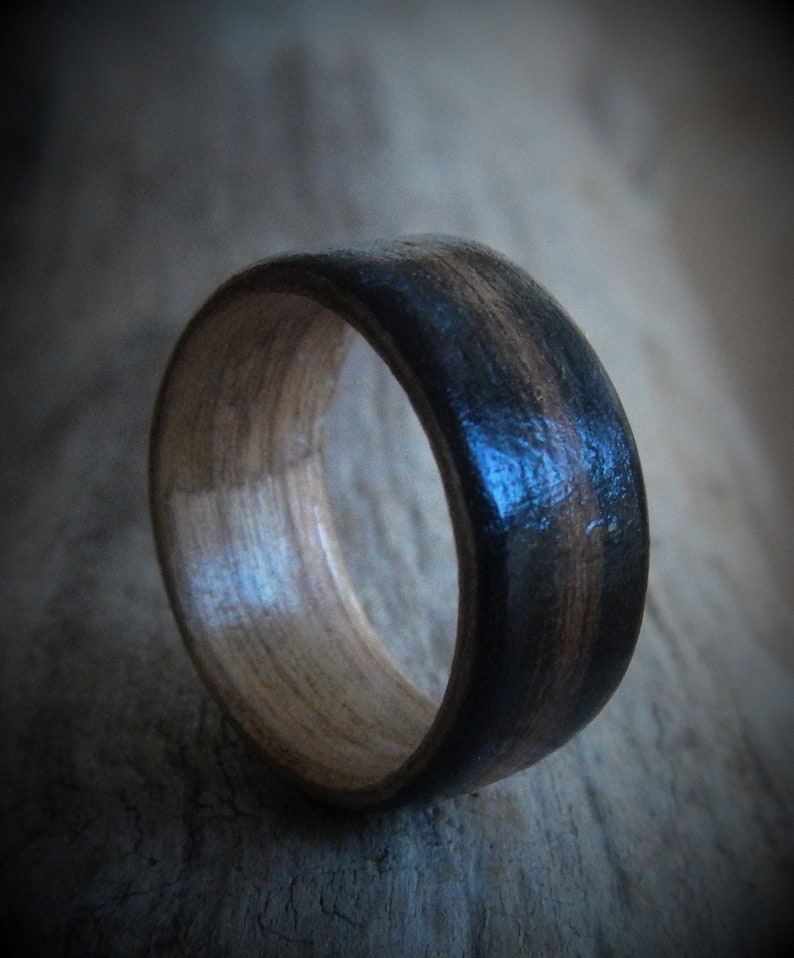 Hand Made Wood Ring Unisex Ring Gift for Him Couples - Etsy