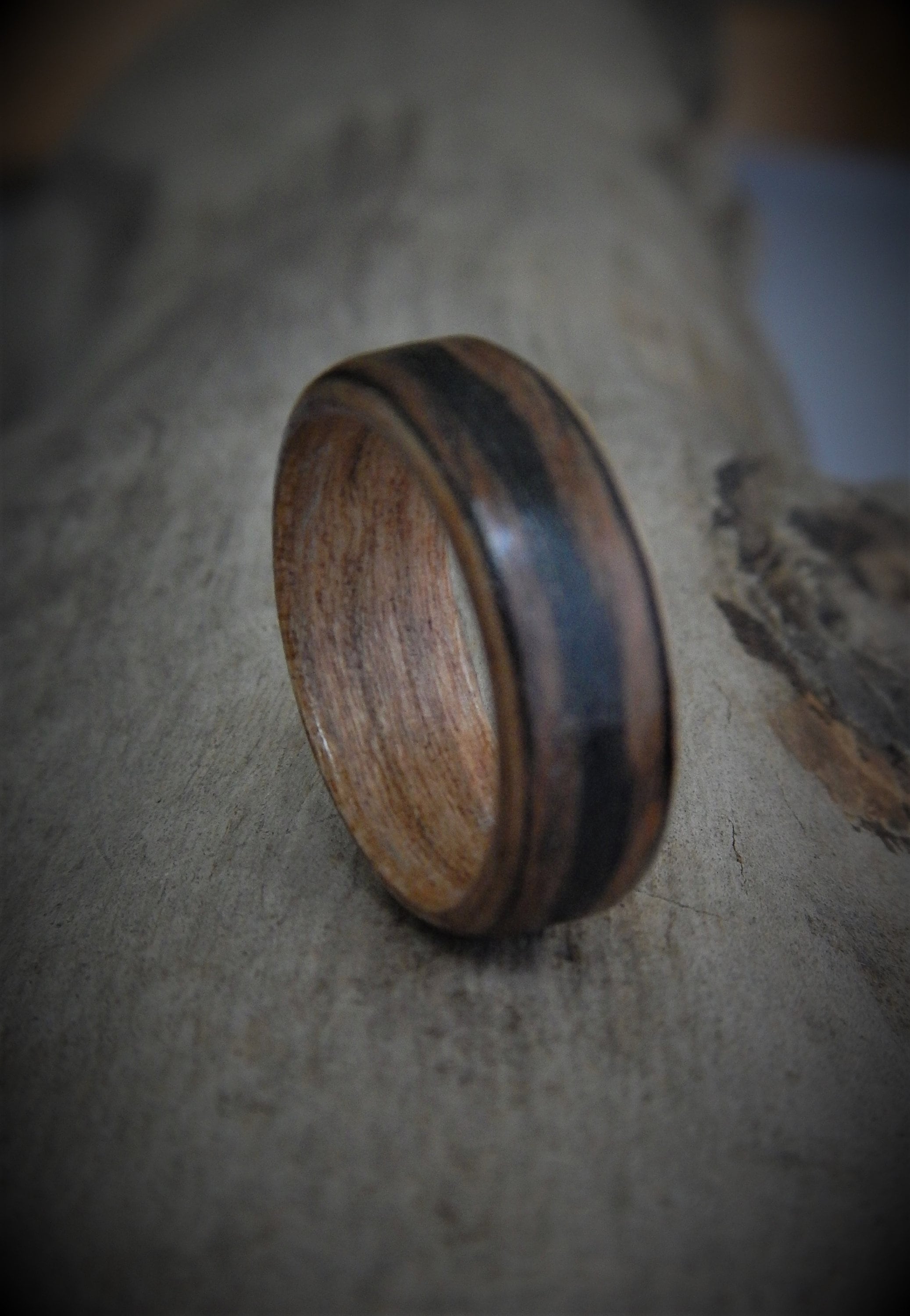 Hand Made Wood Ring Unisex Ring Gift for Him Couples | Etsy
