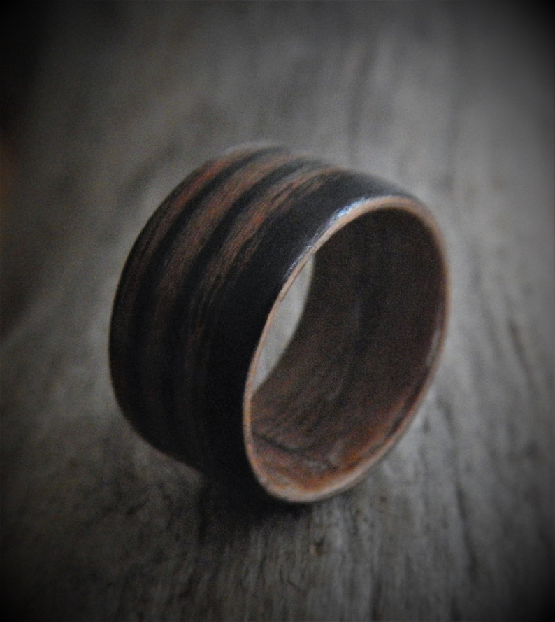Hand Made Wood Ring Unisex Ring Gift for Him Couples | Etsy