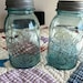 PERFECT BALL MASON Jars W/lids (2) Blue - Etsy