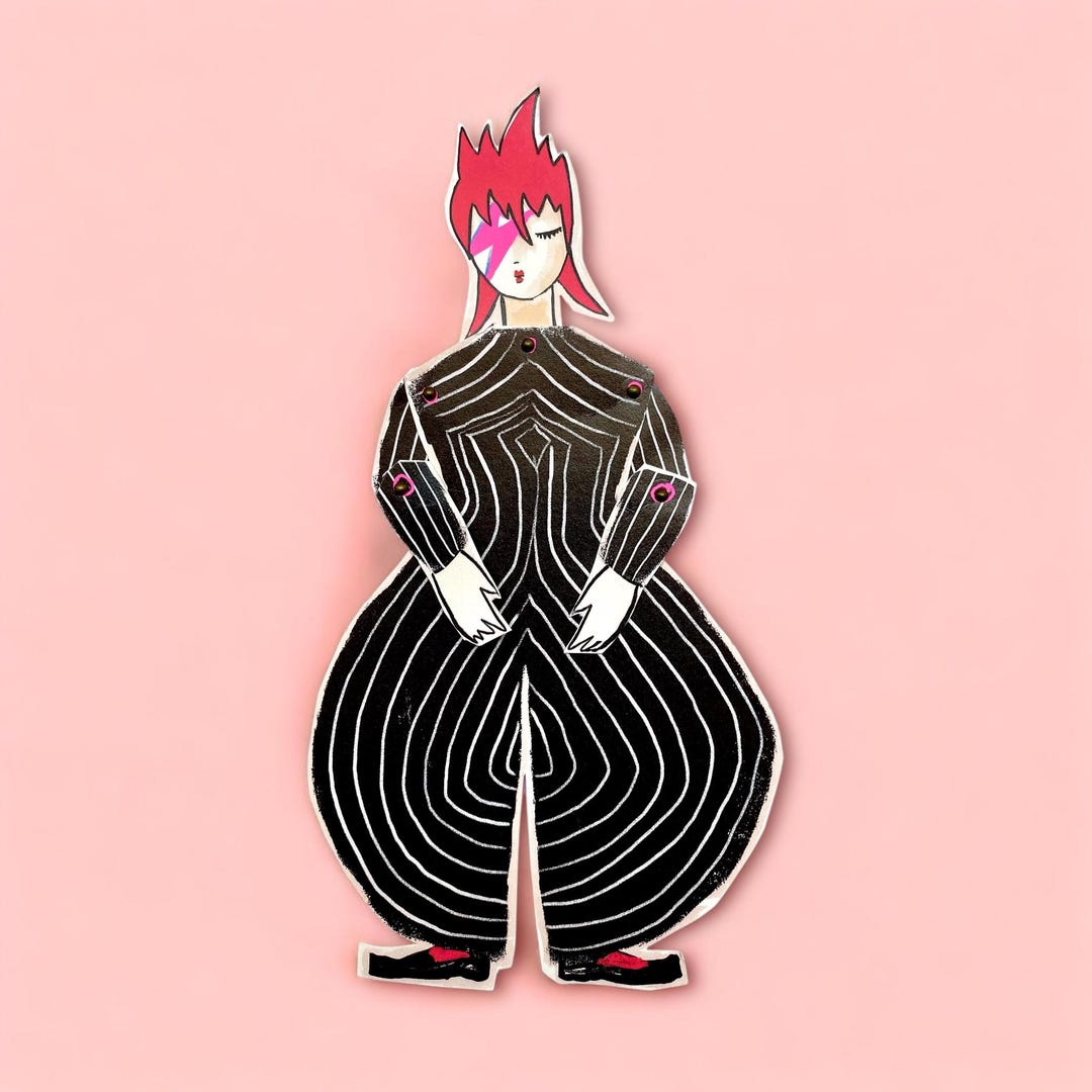 Punk Paper Puppet Kit - Etsy