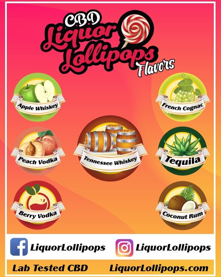 Liquor Lollipops: Exotic Blend 8 Pack | Etsy