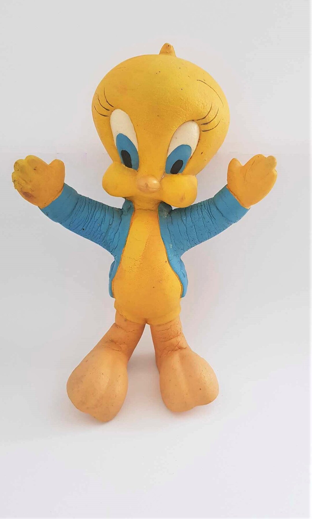 1999 Looney Tunes Tweety Pie Bendykins Foam Toy - Etsy