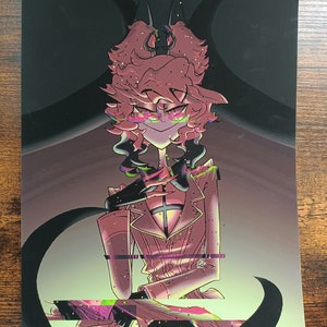 Hazbin Hotel Alastor Prints - Etsy