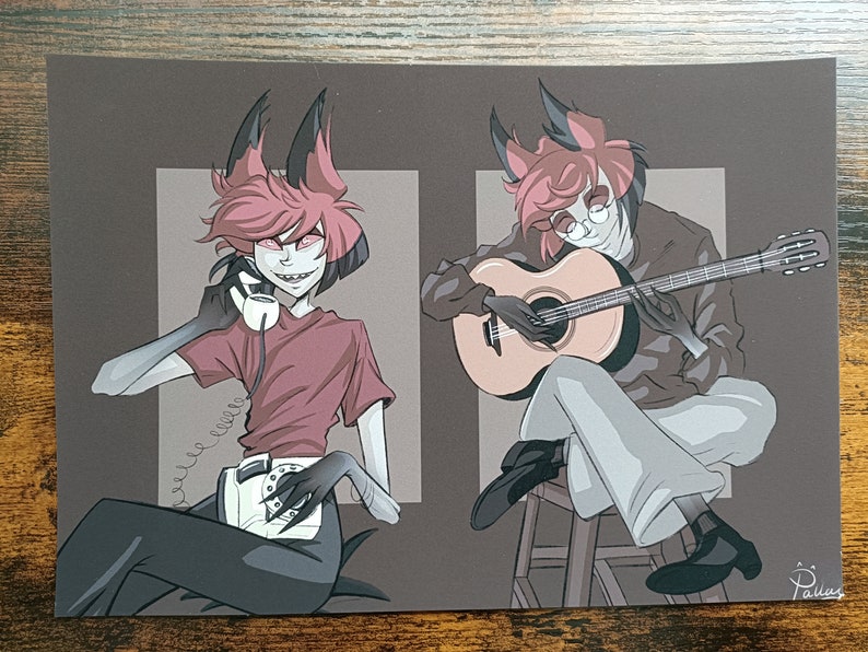 Hazbin Hotel Alastor Prints - Etsy