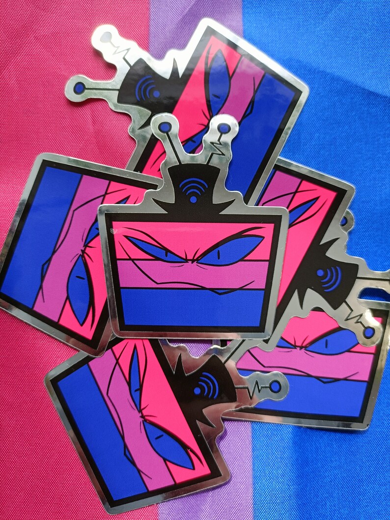 Hazbin Hotel Vox LGTV Pride Stickers - Etsy