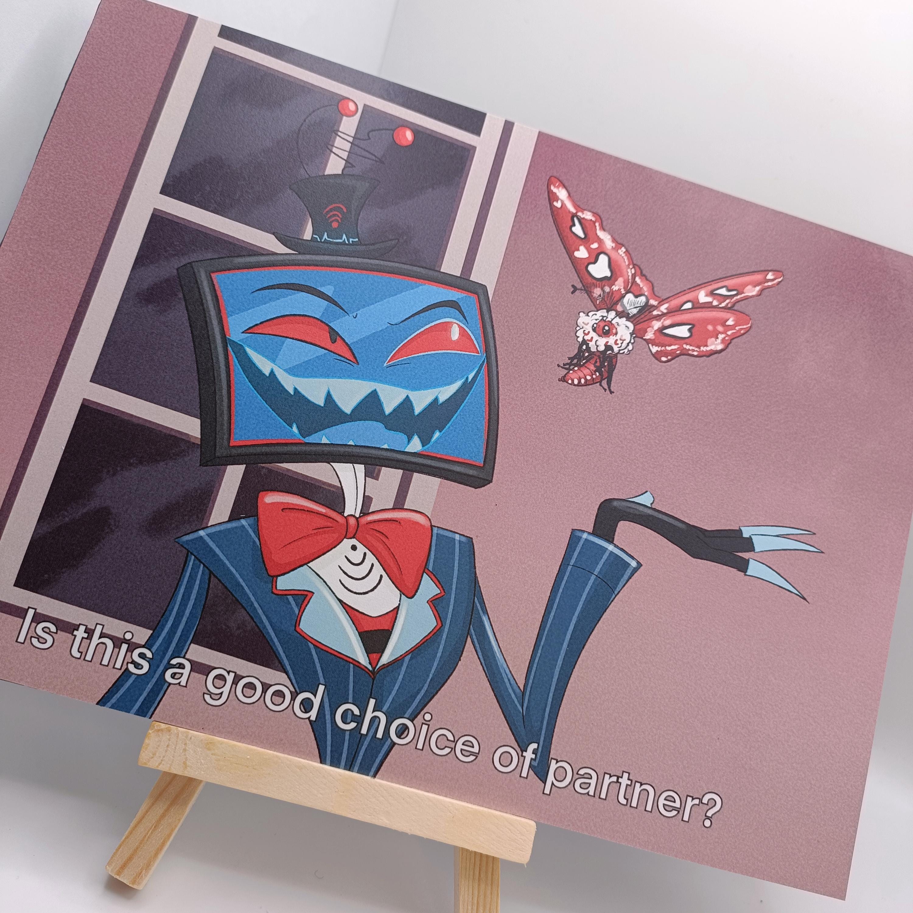 Hazbin Hotel Vox Meme Print - Etsy