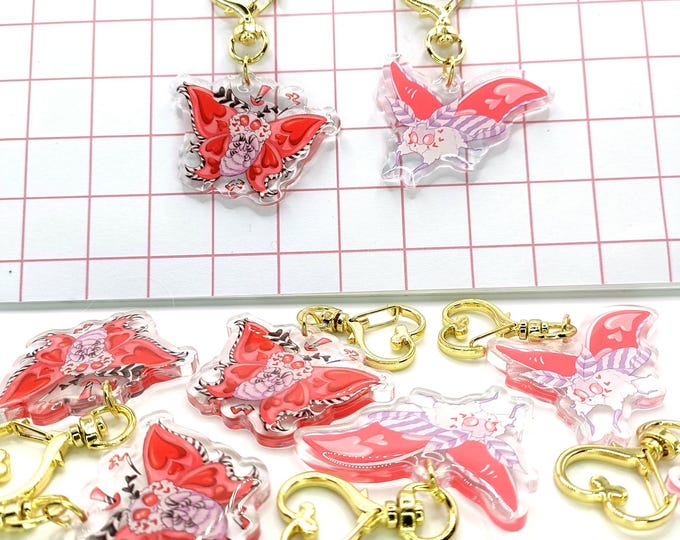 Hazbin Hotel Valentino Moths - Etsy