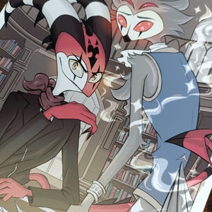 Helluva Boss Stolas X Blitz Print - Etsy