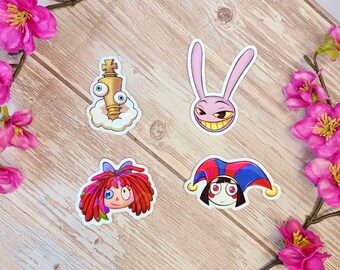 The Amazing Digital Circus (TADC) Chibi Fanart Stickers - Etsy