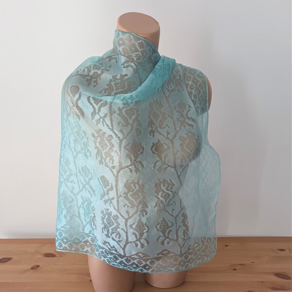 Transparent Scarf - Etsy