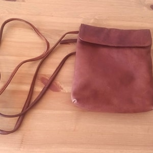 Prato Vintage Women Brown Leather Crossbody Bag Brown Shoulder Bag ...